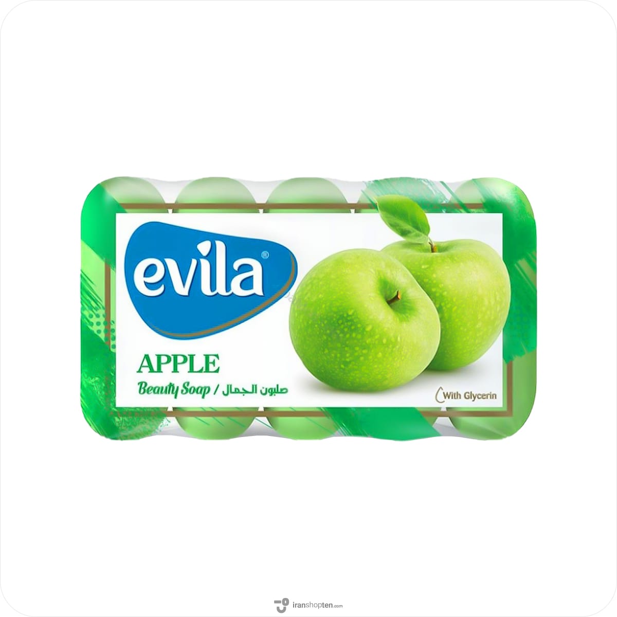صابون اویلا EVILA رایحه سیب بسته 5 عددی وزن 275 گرم - ایران شاپ تن ...