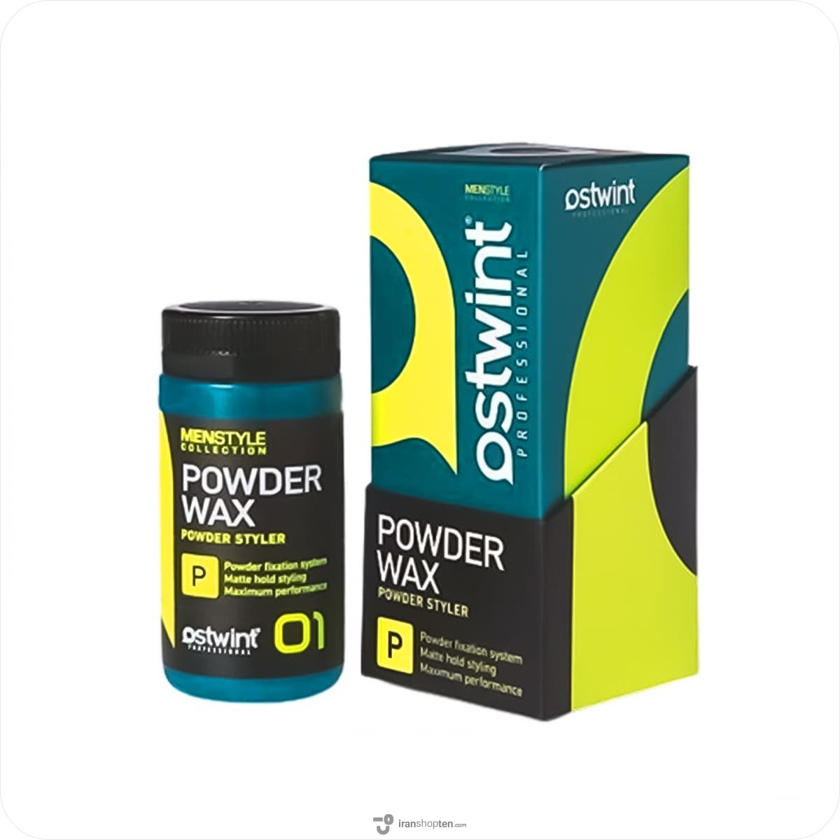 پودر حالت دهنده مو اوستوینت ostwint مدل powder wax مات کننده مو 20 میل ...