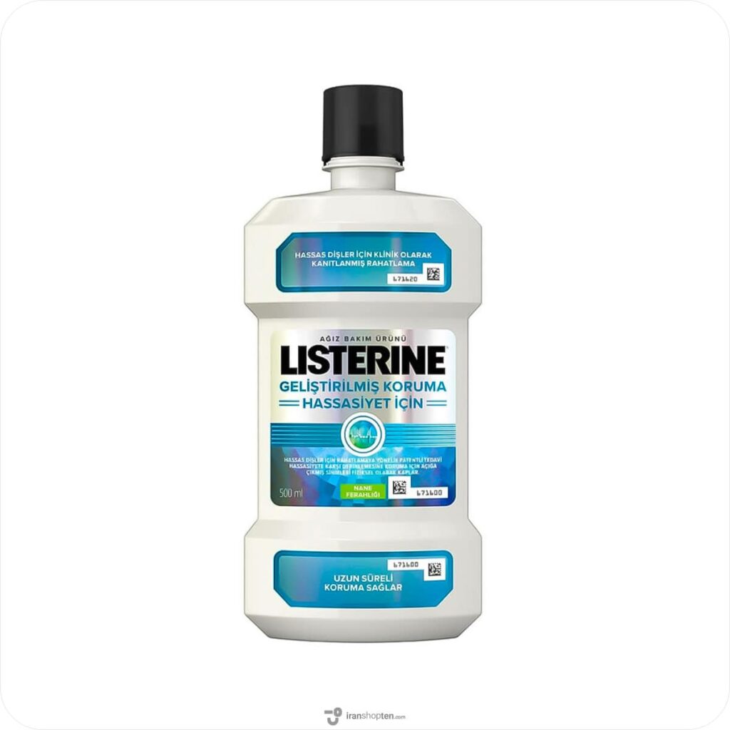 دهان شویه لیسترین LISTERIN مدل HASSASIYET ICIN حجم 500 میل - ایران شاپ ...